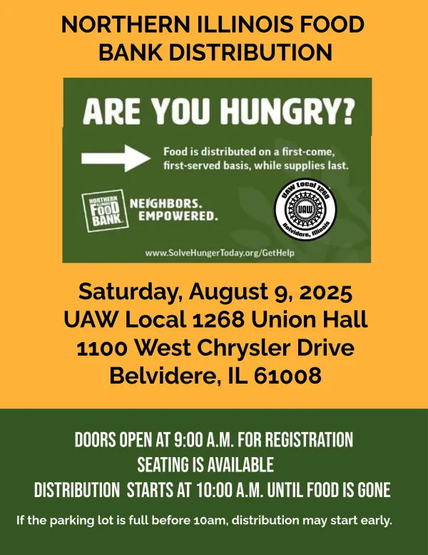 NIFB Food and School Supply Distribution | UAW Local 1268