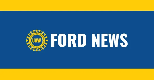 Statement of UAW Region 4 Director Ron McInroy on Ford Rivian ...